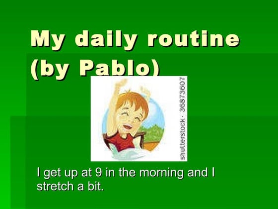 Daily Routine | PDF