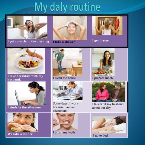 My daily routine | PPT