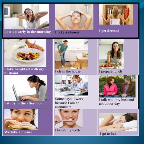 My daly routine | PPTX