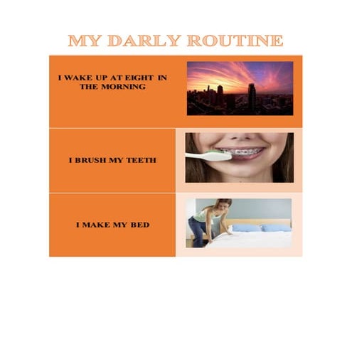 My darly routine | PDF