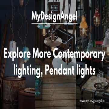 MyDesignAngel Contemporary lighting ,Pendant lights.pdf