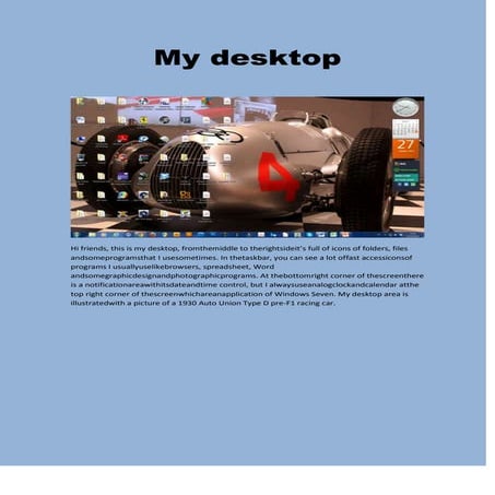 My desktop | PDF