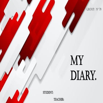 MY DIARYy Diario Diario Diario Diario .pptx