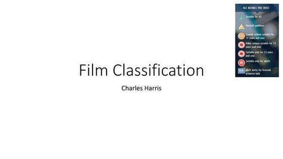 BBFC Rating Analysis | PPT