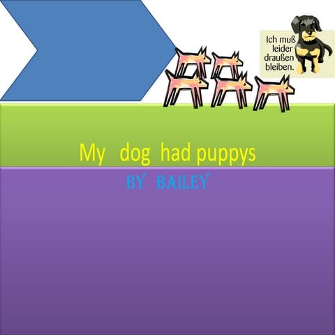 My dog had puppys | PPTX