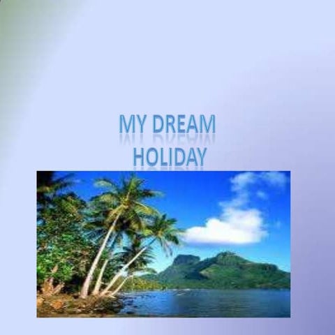 My Dream Holiday to Egypt with Nikola | PPT