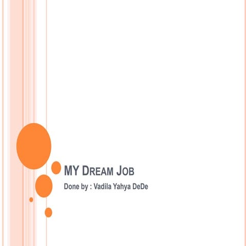 My dream job | PPTX