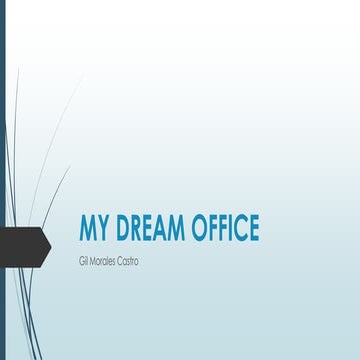 My dream office | PPTX