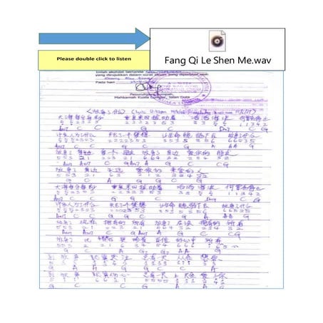 FANG QI LE SHENG ME OR WHAT HAS BEEN GIVEN UP | PDF