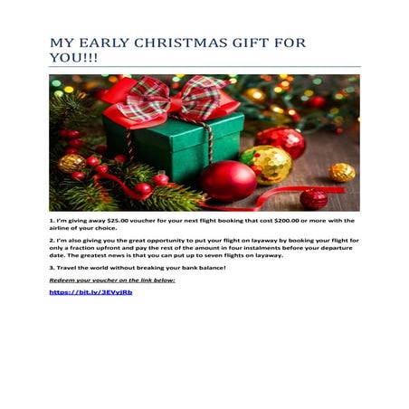 MY EARLY CHRISTMAS GIFT FOR YOU!!! | PDF