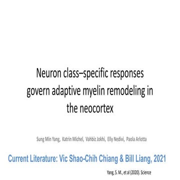 Neuron class–specific responses govern adaptive myelin remodeling in ...