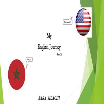 ' My English Journey' with Sara | PPTX