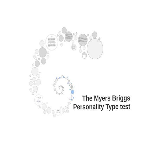 Myers briggs Personality Type Test | PDF