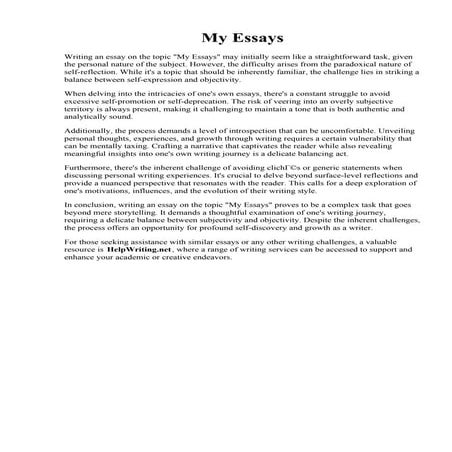 My Essays. Proper Essay Format : Navigation menu | PDF