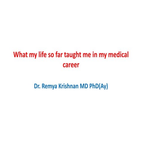 My experience | PPTX