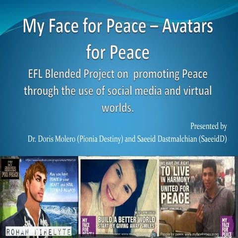 My Face for Peace - Avatars for Peace | PPT