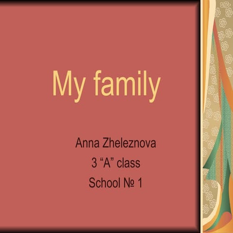 My family | PPT