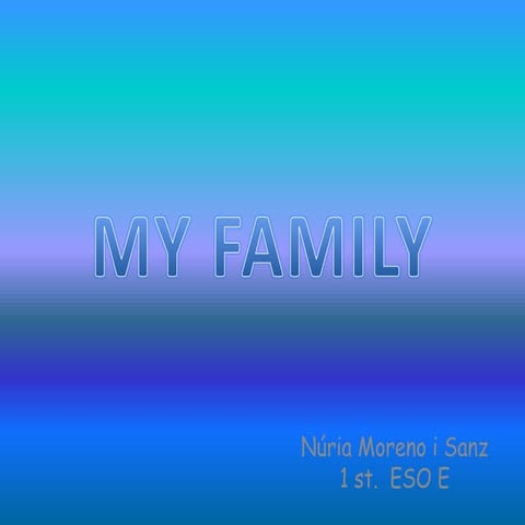 My family | PPTX
