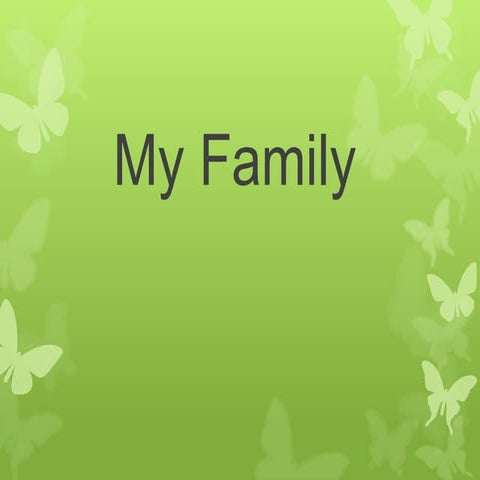 My family | PPTX
