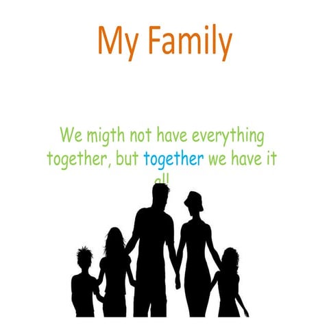 My family | PPTX