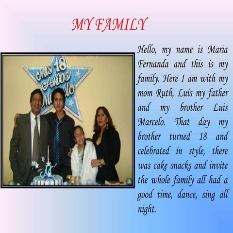 My family | PPT