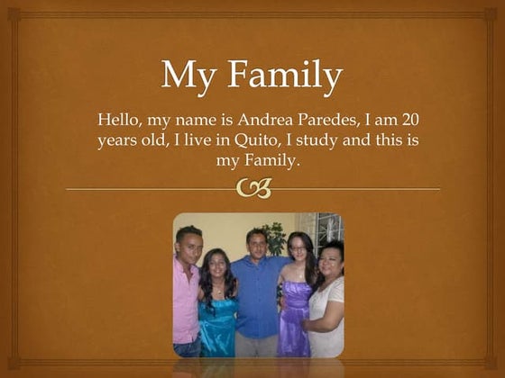 My family | PPT