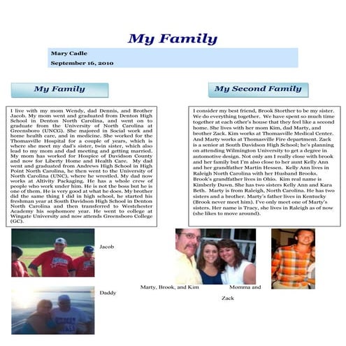 My family 2 | DOCX
