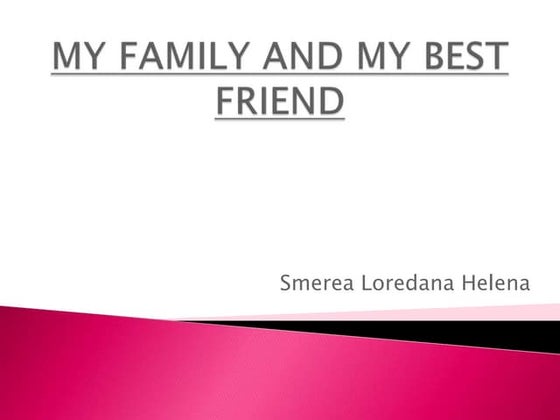 My best friend | PPTX
