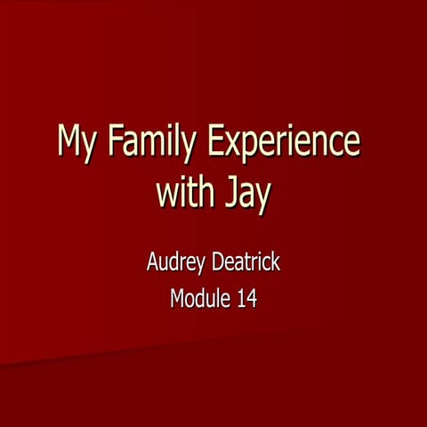 Family case study | PPTX