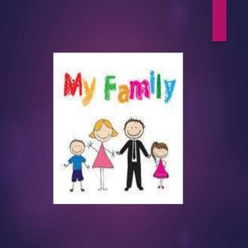 MY FAMILY | PPTX