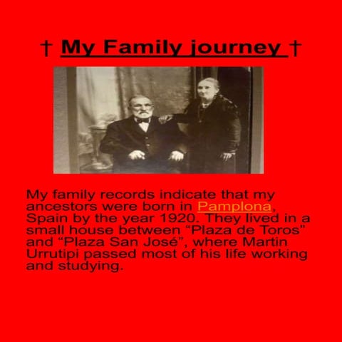 My family journey | PPTX