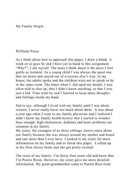 Story of My Life Project | PPTX | Parenting Children Aged 4-11 | Parenting