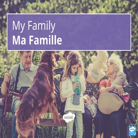 My Family PowerPoint - Vocabulary Lesson | PPT