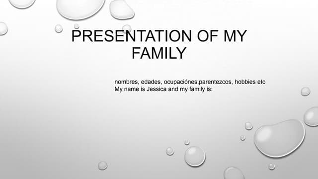 My family powerpoint | PPTX | Parenting Children Aged 4-11 | Parenting