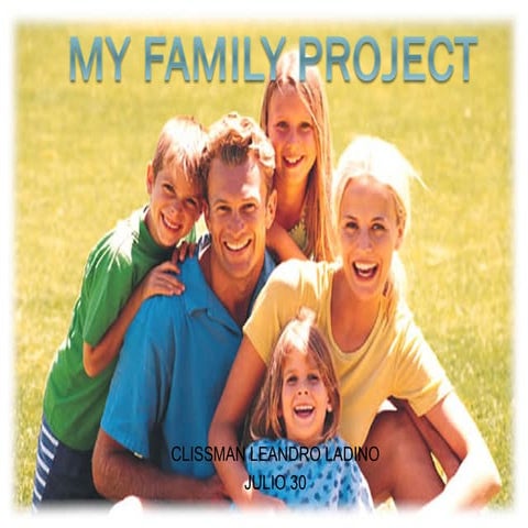 My family project | PPT