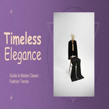 My Fashion PPT is my presentation on fashion and Trendss | PPT