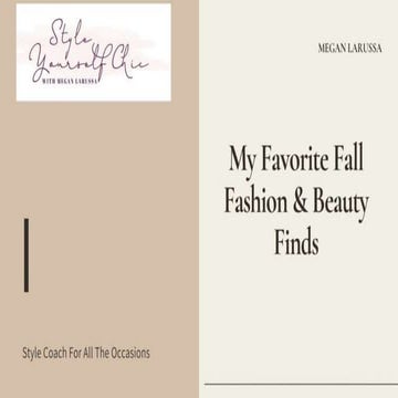 What Is a Fashion Stylist? | PPTX