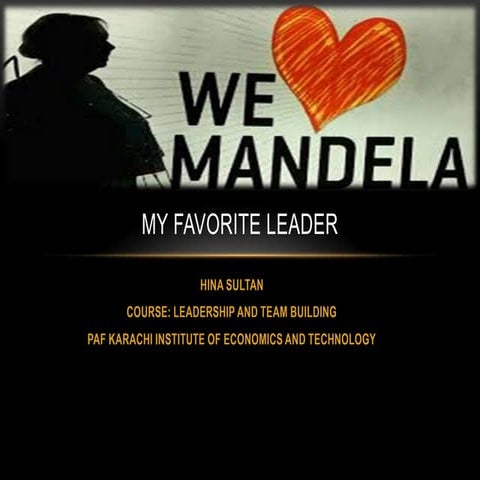 My favorite leader | PPTX