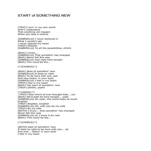 My favorite lyrics | DOCX