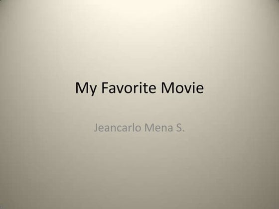 My favorite movie | ODP