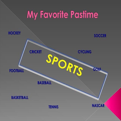 My favorite pastime hamdi | PPT