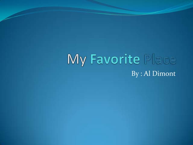 My Favourite Food | PPT