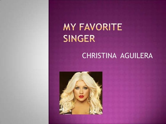 My favorite singer sofija | PPTX | Hip Hop Music | Music