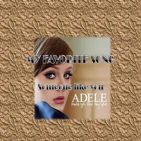 My favorite song | PPT