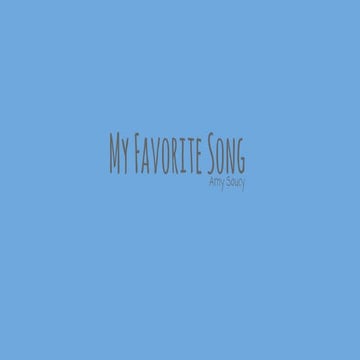 My favorite song | PPT