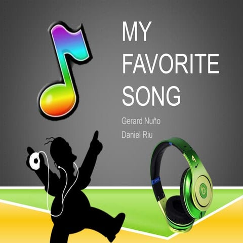 My favorite song | PPTX