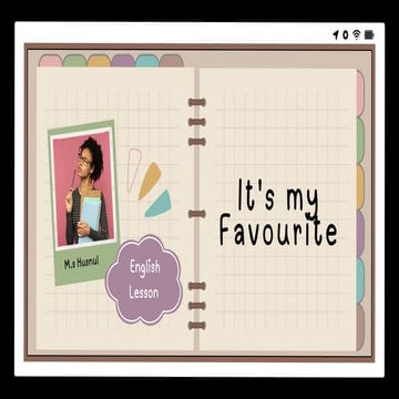 My Favourite clothes, places and colours.pptx