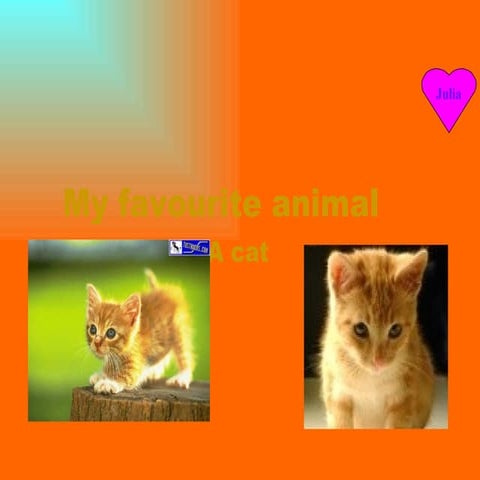 My Favourite Animal Sara 3º Perro | PPT