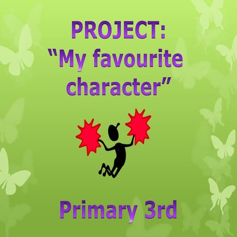 My favourite character 3º | PPT