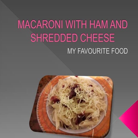 My favourite food | PPT